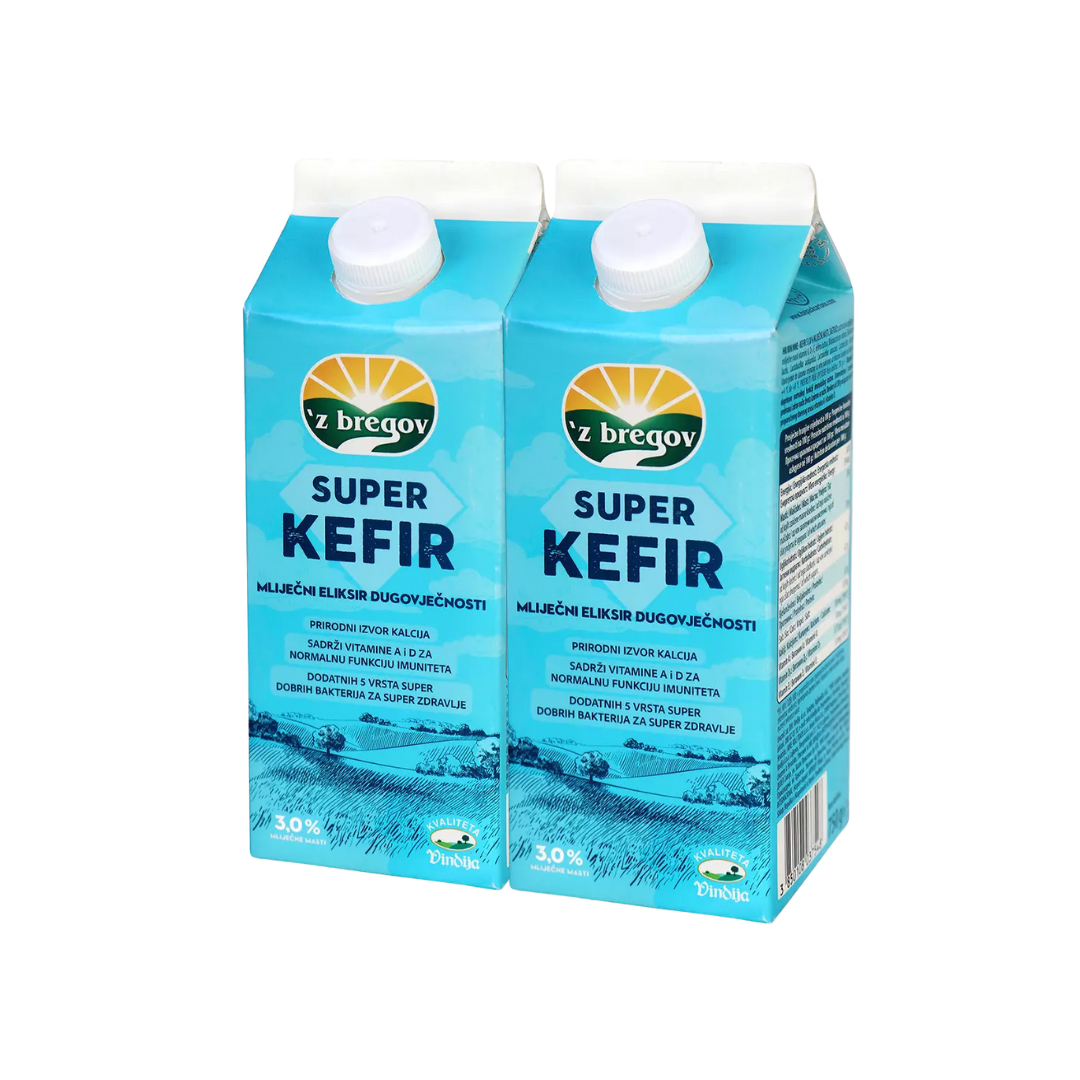 (1+1) Super kefir 750g ‘Z bregov - Alldy's Food Outlet