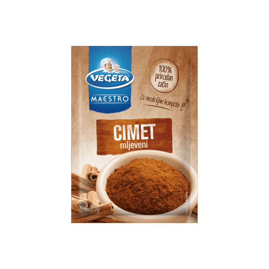 Cimet mljeveni 25gr - Alldy's Food Outlet