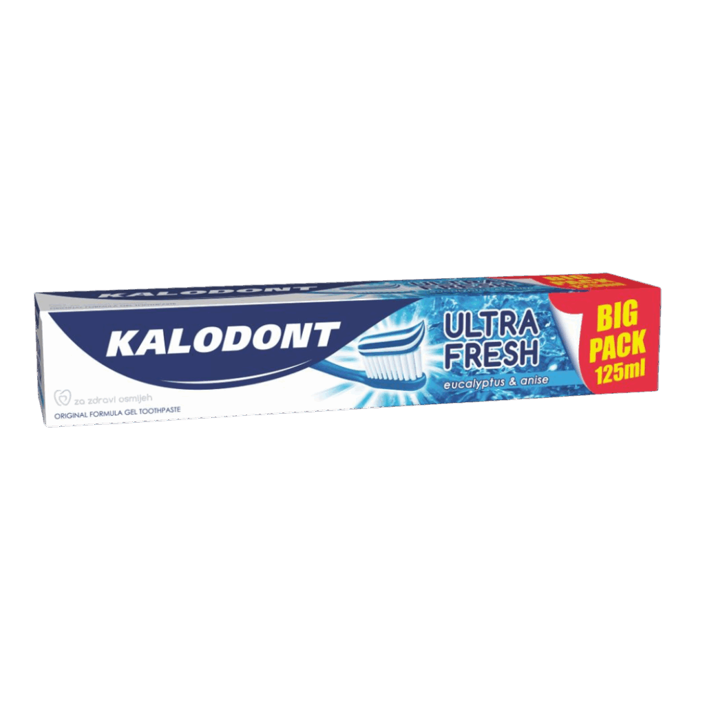 Kaladont Ultra Fresh pasta za zube 125ml - svjež dah + gratis