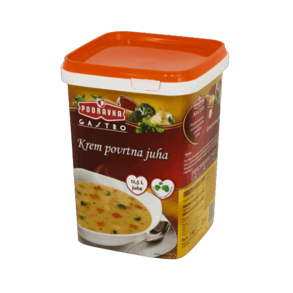 Podravka krem povrtna juha 1kg - Akcija!